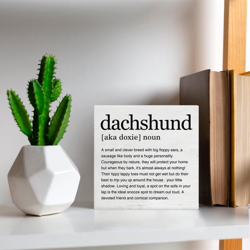 Dachshund Wooden Sign – The Dachshund Lover Store