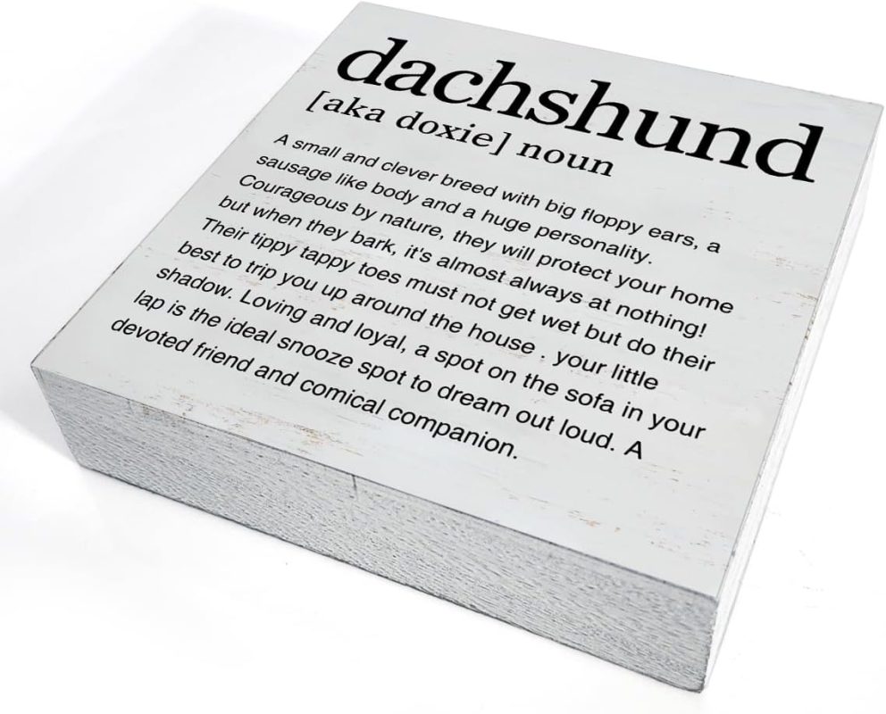 Dachshund Wooden Sign – The Dachshund Lover Store